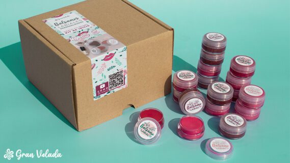 Kit bálsamos labiales personalizados | Gran Velada